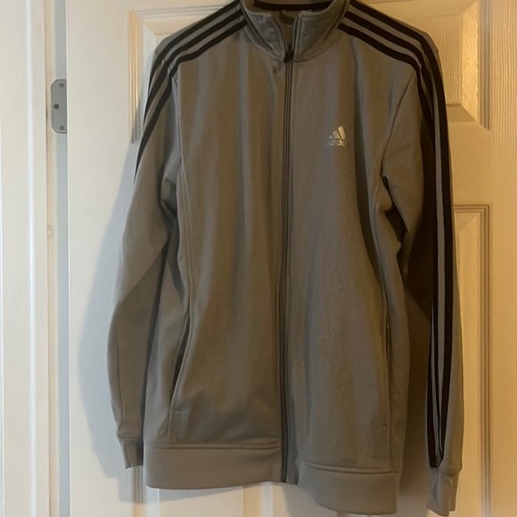 adidas | Jackets & Coats | Adidas Small Track Jacket Grey | Poshmark
